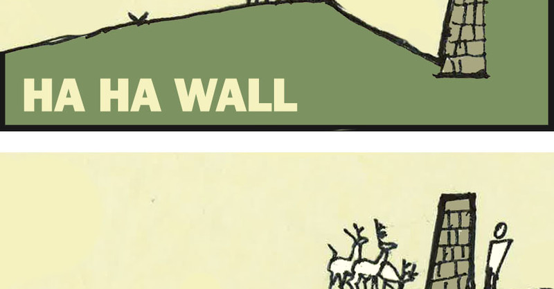 На востоке Лондона есть улица Ha-Ha Road. Почему она так называется ...